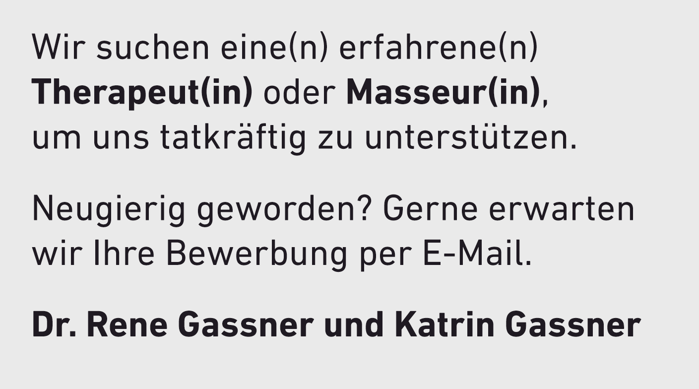 Dr. Rene Gassner Chiropraktik AG – Chiropraktik AG